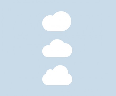 CSS clouds - Freebiesbug