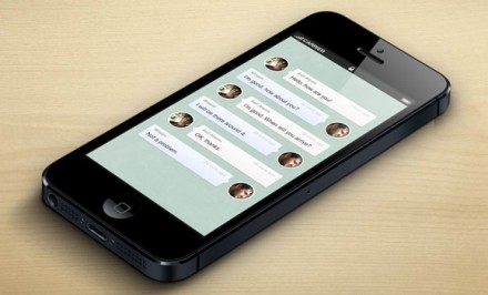 Chat messages GUI PSD - Freebiesbug