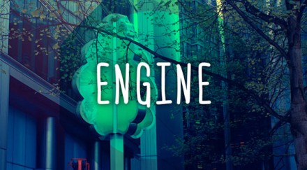 Engine handwritten font - Freebiesbug