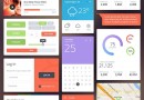 Flattastic UI kit - Freebiesbug