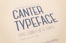 Canter free font - Freebiesbug