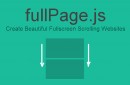 fullPage.js - Fullscreen scrolling pages - Freebiesbug