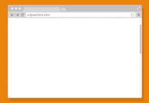 Chrome browser PSD mockup #3 - Freebiesbug