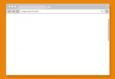 Chrome browser PSD mockup #3 - Freebiesbug