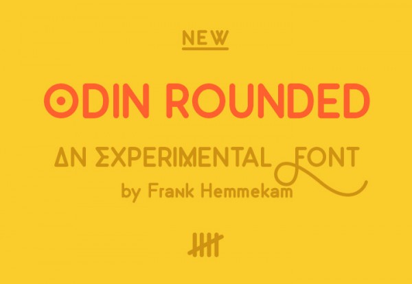 Odin Rounded free font - Freebiesbug