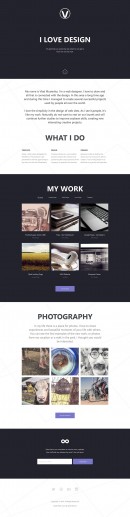 Lithium - HTML5 Responsive one page template - Freebiesbug