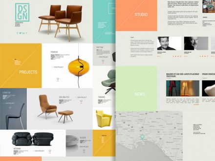 DSGN - Free PSD Template - Freebiesbug