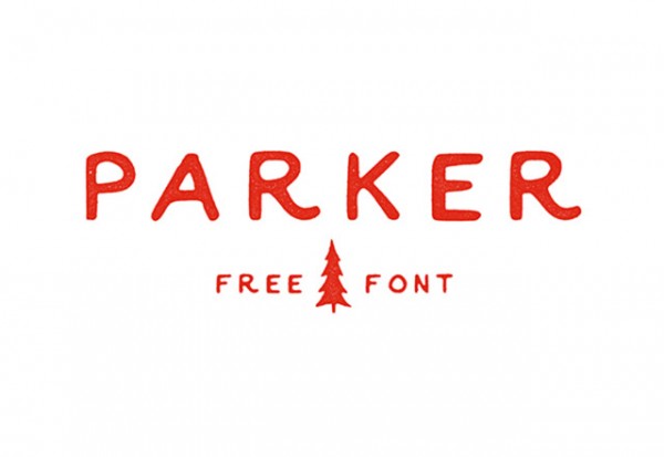 Parker free font - Freebiesbug