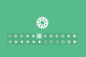 Tumblr-style cog loaders CSS - Freebiesbug