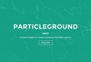 Particleground - Particle backgrounds with jQuery - Freebiesbug