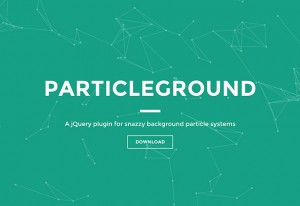 Particleground - Particle backgrounds with jQuery - Freebiesbug