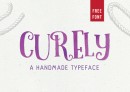 Curely free font - Freebiesbug