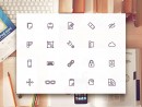Geekies icon set - Freebiesbug