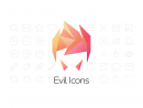 Evil Icons - 56 SVG icons - Freebiesbug