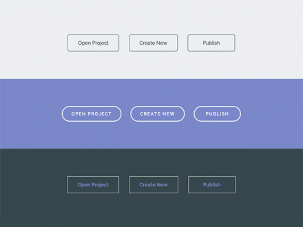 Button styles inspiration - Freebiesbug