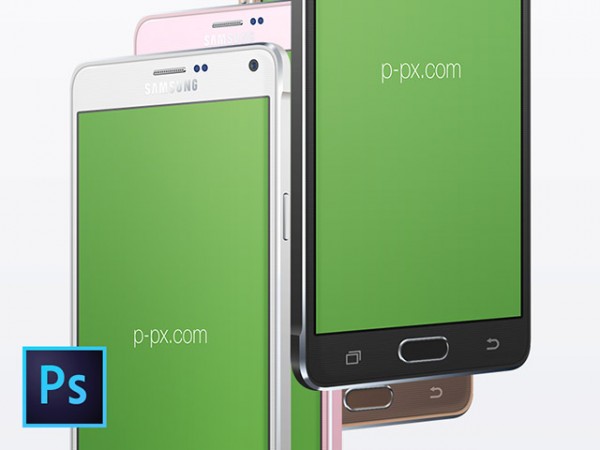Samsung Galaxy Note mockups - Freebiesbug