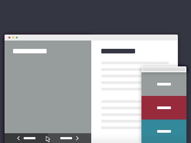 2 blocks page template - Freebiesbug