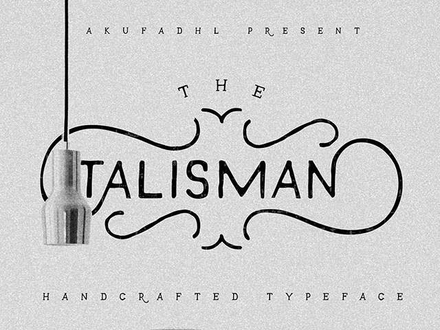 Talisman free font - Freebiesbug