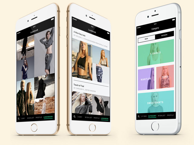 Fashion - App UI kit - Freebiesbug
