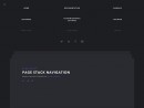 Page stack navigation template - Freebiesbug