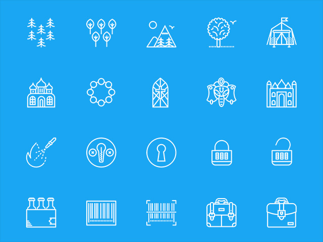 A free set of 200 misc icons by Smashicons - Freebiesbug