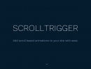 ScrollTrigger: A small library for scroll animations - Freebiesbug