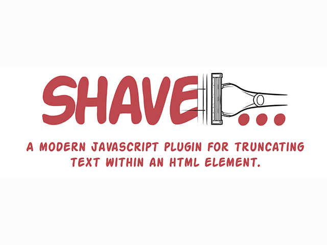 Shave: A JS plugin to truncate multiline text - Freebiesbug Shave: A JS plugin to truncate multiline text - Freebiesbug