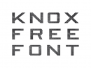 Knox Regular: A font inspired by american western culture - Freebiesbug