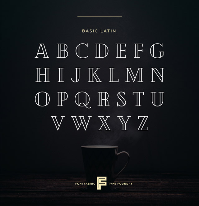 Cheque: A free font with vintage look - Freebiesbug
