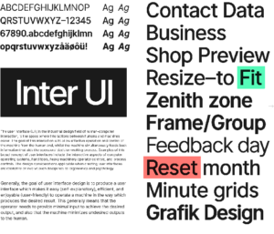Inter UI: A free font for highly legible text - Freebiesbug