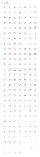 Free set of 200 vector icons for Illustrator - Freebiesbug