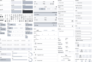 Sketch UX kit for wireframing & prototyping - Freebiesbug