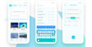 Tourex: Flight booking app design template - Freebiesbug