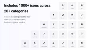Unicons: A free set of 1000+ icons - Freebiesbug