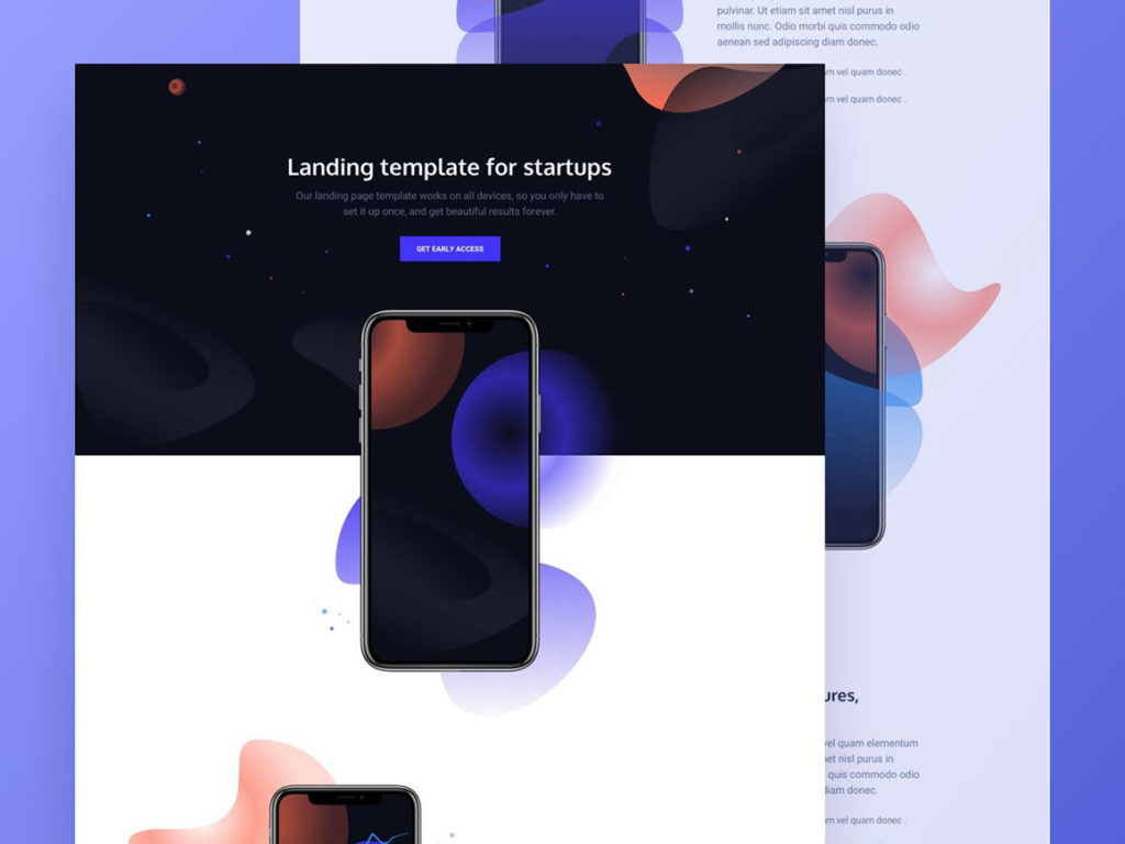 Venus: Free HTML app showcase template - Freebiesbug