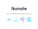 Ikonate: Free set of 230+ SVG icons - Freebiesbug