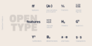 Gilam: A modern geometric sans serif font - Freebiesbug