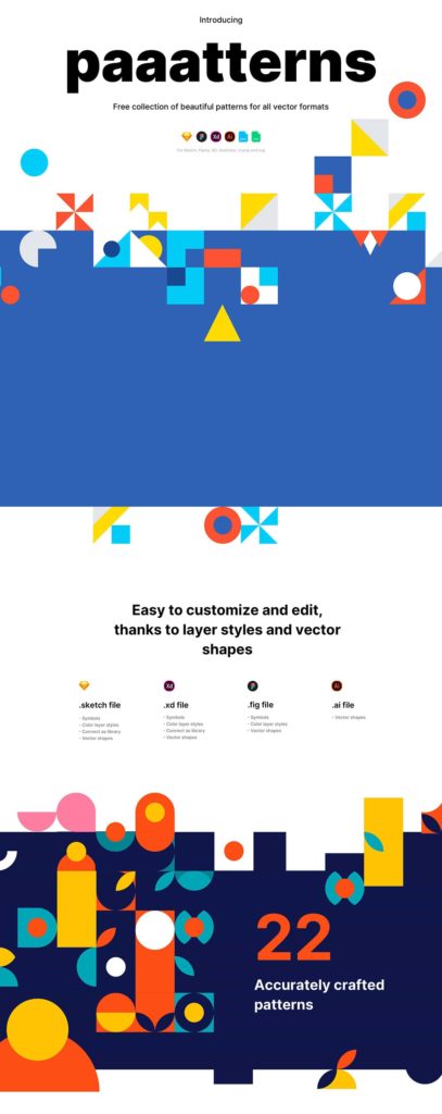 Paaatterns: Free patterns for website design - Freebiesbug