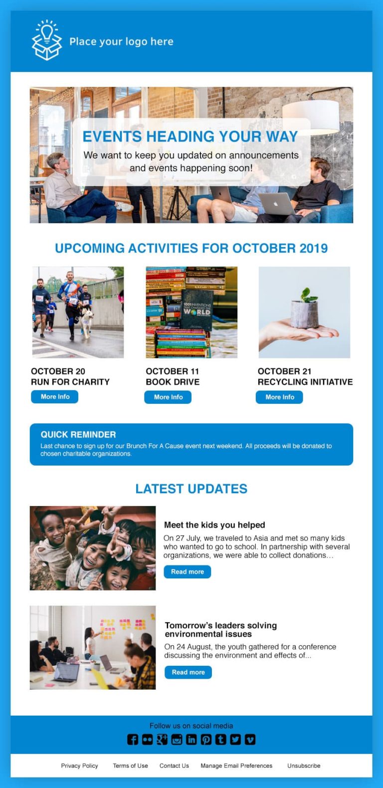 4 Free email templates from Campaign Monitor - Freebiesbug