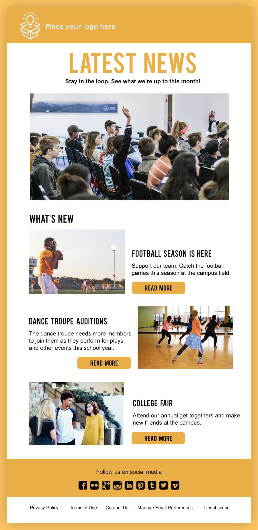 4 Free email templates from Campaign Monitor - Freebiesbug