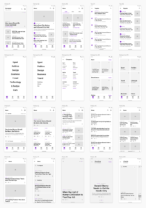 Fragments: Android wireframe kit - Freebiesbug