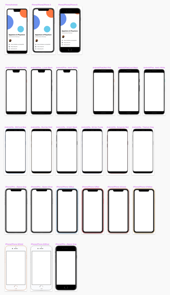 Mockups for App Store and Play Store - Freebiesbug