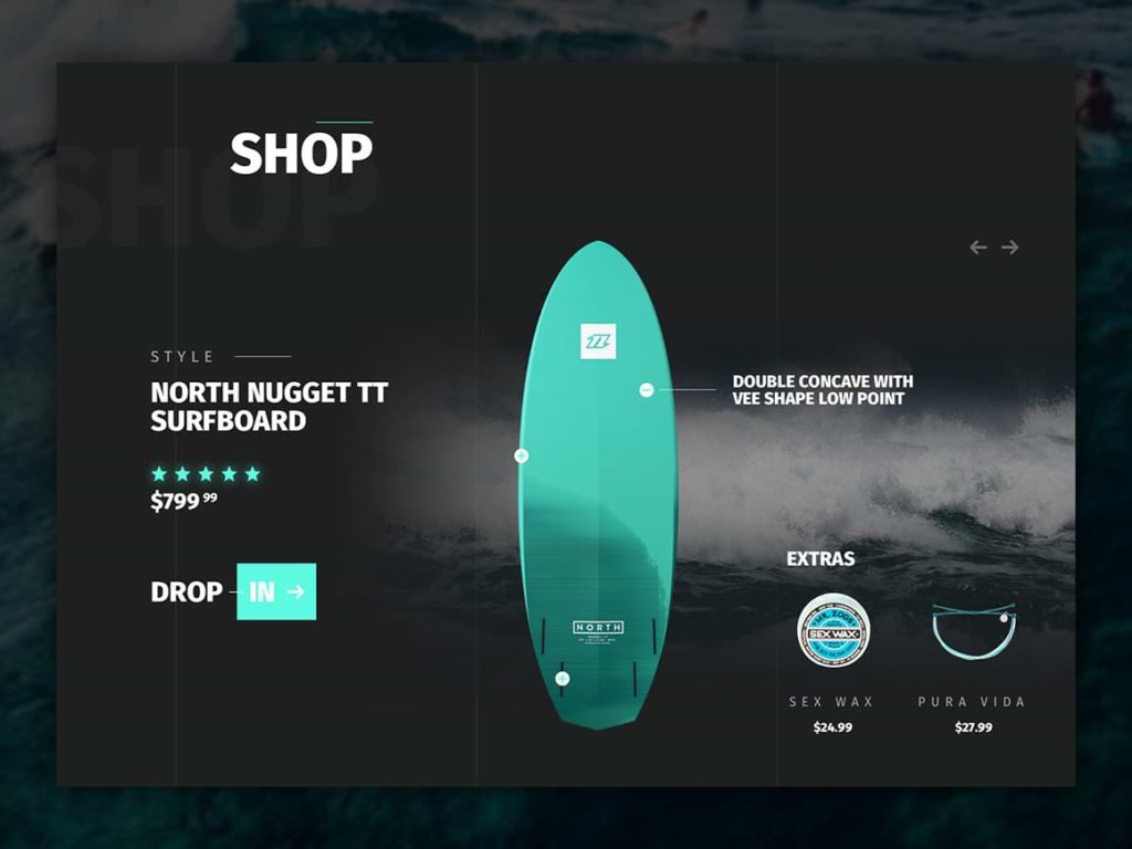 GoSurf: Free website template for surfing and travels - Freebiesbug