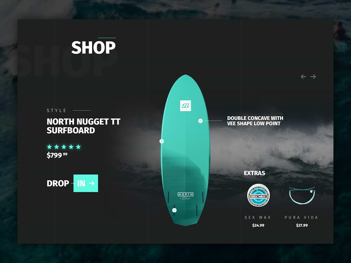 GoSurf: Free website template for surfing and travels - Freebiesbug