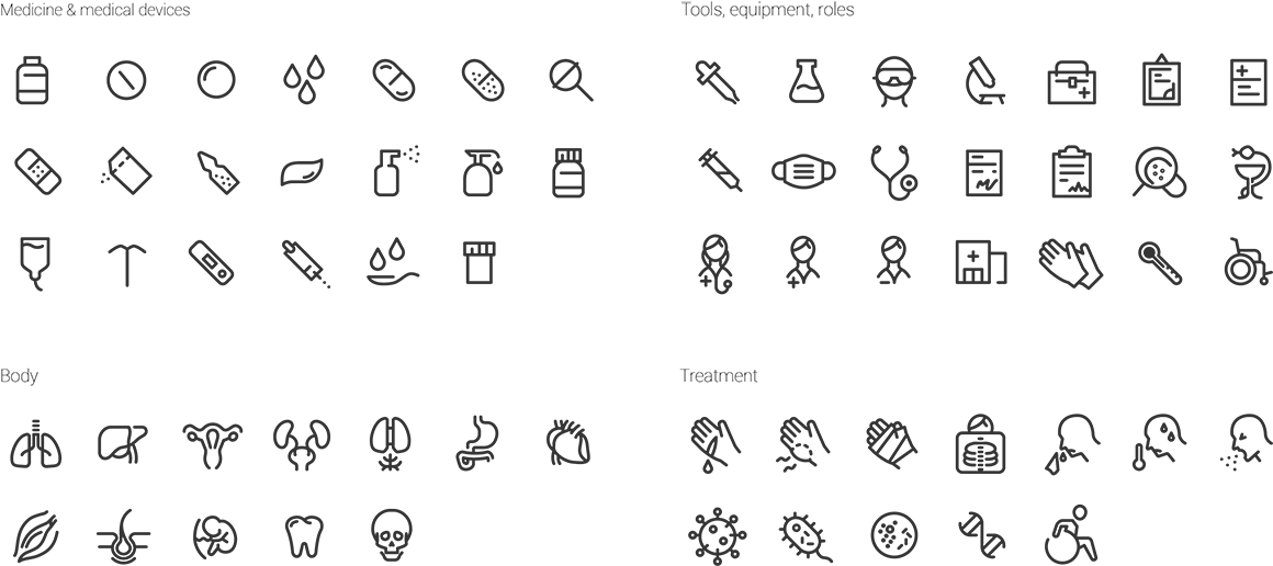 65 Free medical & pharma icons - Freebiesbug