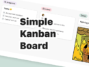 Kanban Board UI design - Freebiesbug