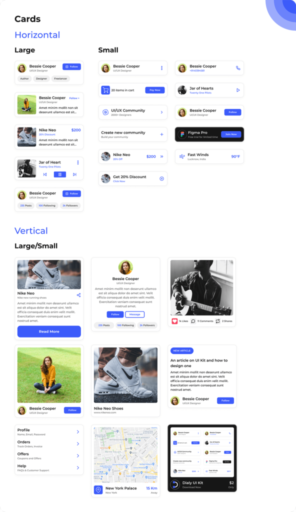 Dialy: Open source UI Kit for Figma - Freebiesbug