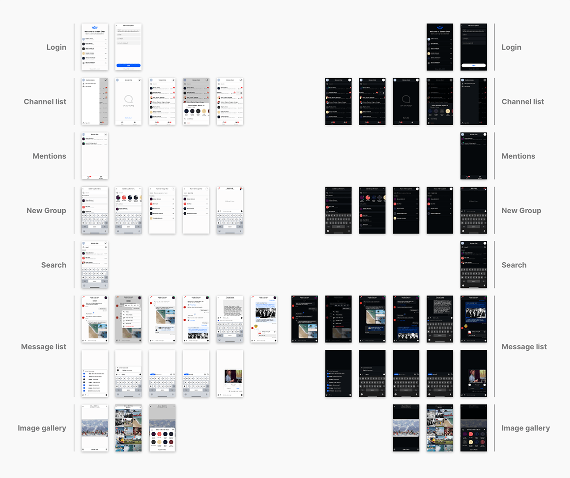 Free Mobile Chat UI Kit - Freebiesbug
