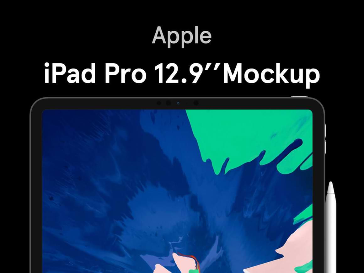 Free iPad Pro mockups for 2021 - Freebiesbug