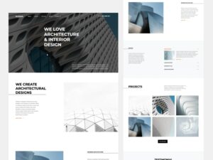 ArchiArk: Architecture & Interior HTML template - Freebiesbug